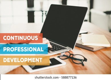 Continuous Professional Development Concept Stock Photo 588877136 ...
