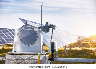 Solar Photovoltaic Panel Automatic Rotary Bearing Stock Photo (Edit Now ...