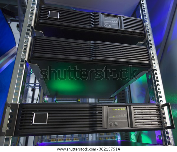 Control Modules Heat Power Network Servers Stock Photo 382137514 ...