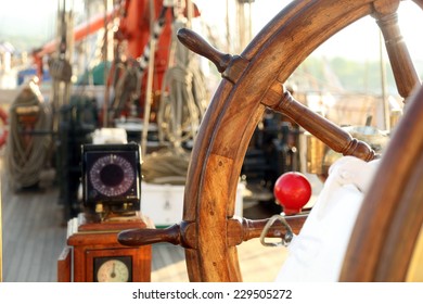 Control Navigation Sailing Ship Stock Photo 229505272 | Shutterstock