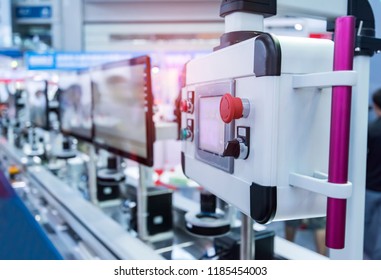 Control Panel Auto Robot Machine Electronics Stock Photo 1185454003 ...