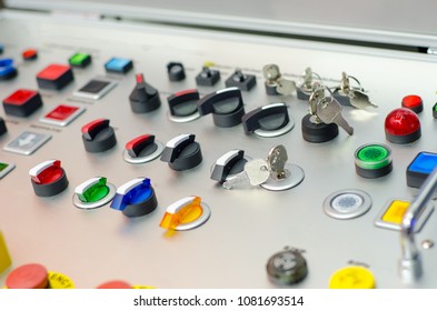 Control Panel Buttons Key Switch Stock Photo 1081693514 | Shutterstock