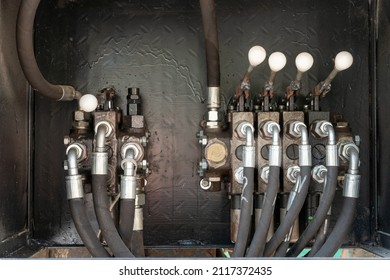 Control Panel Levers Lifting Operation Mobile Stock Photo 2117372435 ...