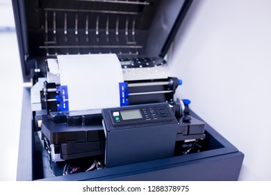 Control Panel Line Printer Large Dot Stock Photo (Edit Now) 1288378975
