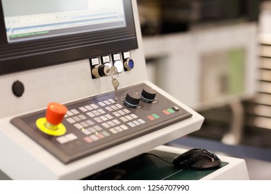 Control Panel Multi Axis Cnc Machining Stock Photo 1256707990 ...