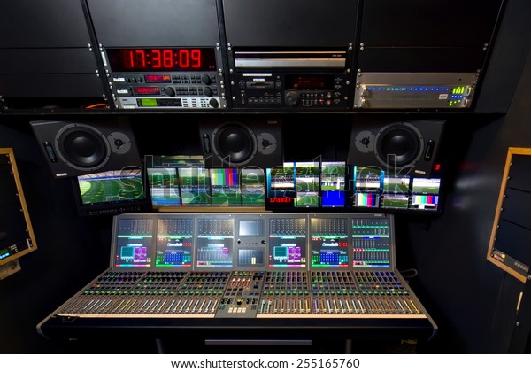 Control Panel Studio Recording Stock Photo 255165760 | Shutterstock