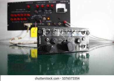 Control Unit Communication System Avionics Equipment Stock Photo ...