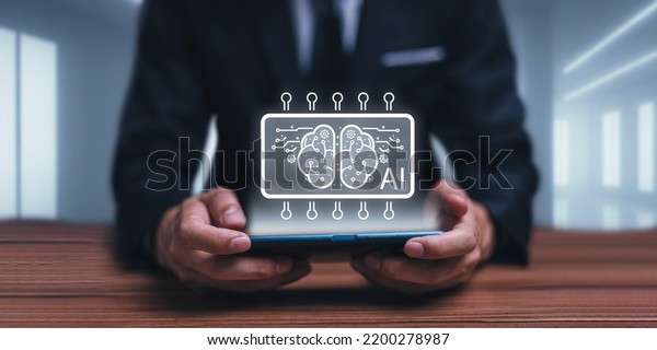 Control Work Command Artificial Intelligence Ai Stock Photo 2200278987 ...