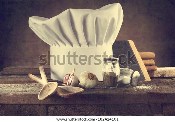 Cook Hat Kitchen Stock Photo 182424101 | Shutterstock