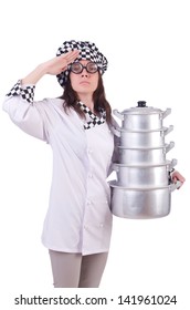 Cook Stack Pots On White Stock Photo 141961024 | Shutterstock