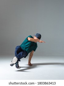 Cool Guy Breakdancer Dancing Lower Break Stock Photo 1803863413 ...