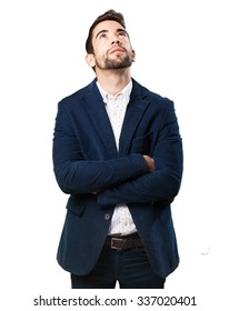 Cool Man Thinking Stock Photo 337020401 | Shutterstock