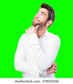 Cool Young Man Thinking Stock Photo 478537246 | Shutterstock