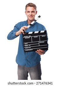 1,085 Film Clapper Boy Images, Stock Photos & Vectors | Shutterstock