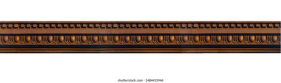 Copper Border Frame Laconic Modest Ornament Foto de stock 1484415944 ...
