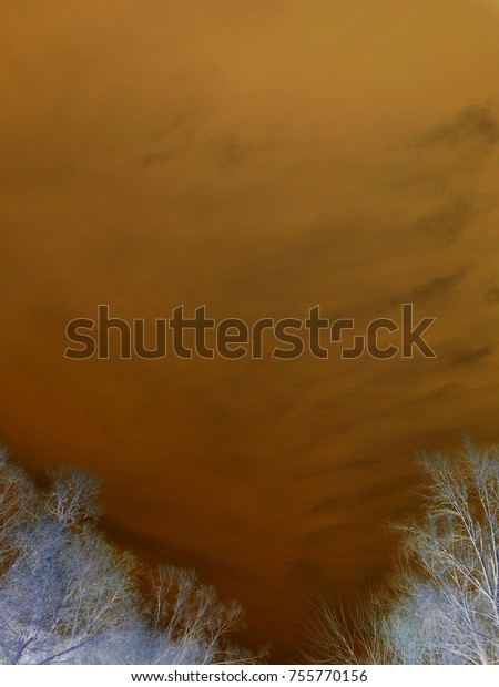 Copper Vertical Sky Texture Background Wallpaper Stock Photo 755770156 ...