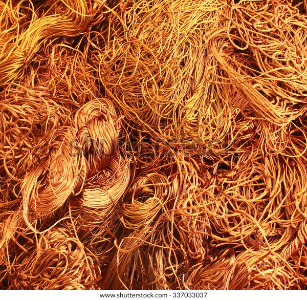 Copper Wire Mess Stock Photo 337033037 | Shutterstock