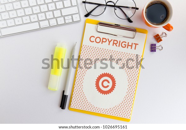 Copyright Workplace Concept Stock Photo 1026695161 | Shutterstock