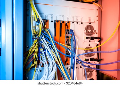 Core Switch Technology Network Room Place Foto stock 328484684 ...