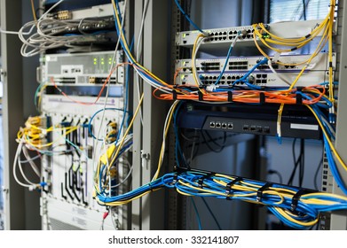 Core Switch Technology Network Room Place Stock Photo 332141807 ...