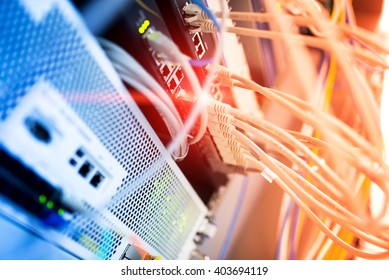 Core Switch Technology Network Room Place Stock Photo 403694119 ...
