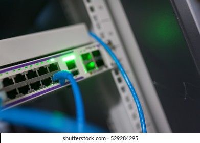 Core Switch Technology Network Room Place Stock Photo 529284295 ...