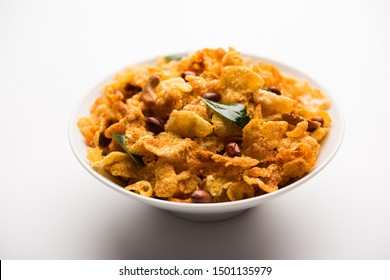 Cornflake Chivda Corn Chiwda Loaded Peanuts Stock Photo 1501135979 ...