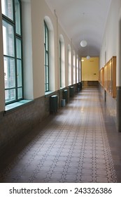 Corridor Inside Old Building Stock Photo 243326386 | Shutterstock