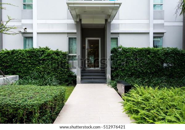 Corridor Outside Condo Stock Photo (Edit Now) 512976421