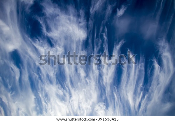 Cotton Wool Clouds Broomshaped Cloud库存照片391638415 | Shutterstock