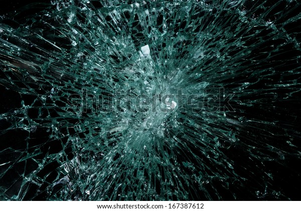 Crack Mirror Stock Photo (Edit Now) 167387612