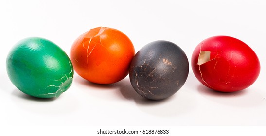 Cracked Easter Eggs Stock Photo 618876833 | Shutterstock