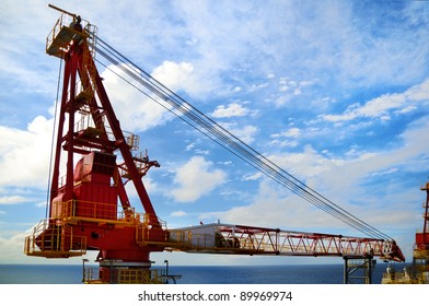 Cargo Crane Operation Port Stock Photo (Edit Now) 139165151