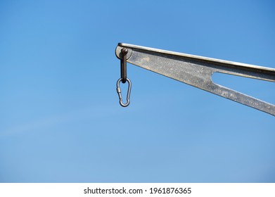Crane Hook Lifting Loop Close Shipbuilding Stock Photo 1961876365 ...