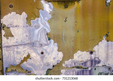 Crashed Paint Damaged Paint Stock Photo (Edit Now) 731213068