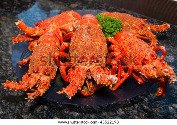 Crayfish Platter Stock Photo (Edit Now) 43522198