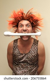 Crazy Caveman Stock Photo 206755864 | Shutterstock