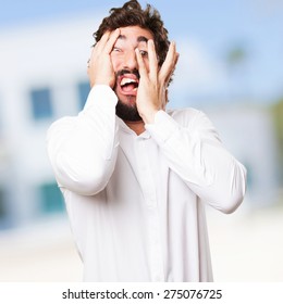 Crazy Man Crying Stock Photo 275076725 | Shutterstock