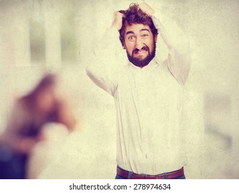 Crazy Man Crying Stock Photo 278974634 | Shutterstock