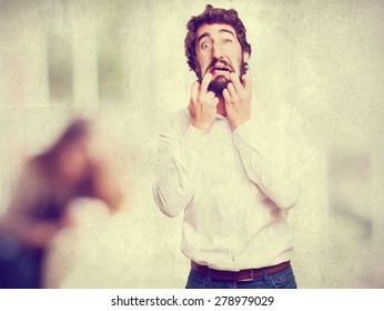Crazy Man Crying Stock Photo 278979029 | Shutterstock