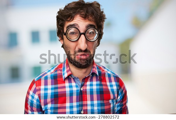 Crazy Sad Man Stock Photo 278802572 | Shutterstock
