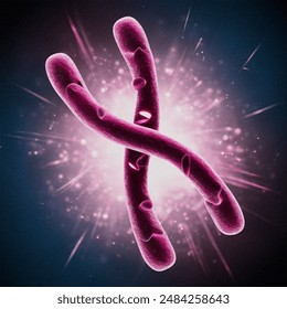 Create 3d Model Chromosome That Looks AI-generated image 2484258861 ...
