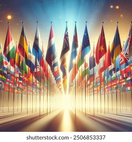 Create Background All World Flags World AI-generated image 2506852705 ...