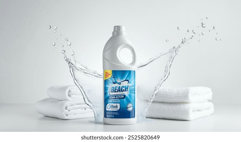 Indoor Photo Pack Detergent Stands On AI-generated image 2545295919 ...