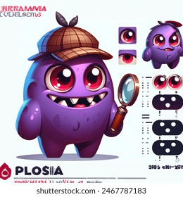 Create 3d Manga Character Ectoplasma Pokemon AI-generated image ...