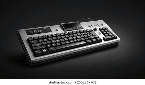 Keyboard Top View AI-generated image 2485002265 | Shutterstock