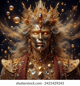 Create Full Body Image Warrior King AI-generated image 2421429173 ...