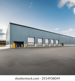 Create High-resolution Image Warehouse Building Outside AI-generated ...