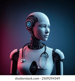 Create Hyper Realistic Robot Artificial Intelligence AI-generated image ...