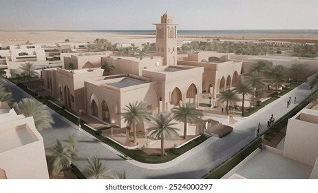 「Create Hyper-realistic Image Integrated Master-planned Community」のAI生成 ...